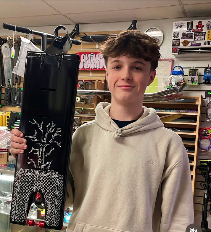 Aztek Austin Coates Europa 2 Deck Satin Black – PLAINS BIKE SHOP